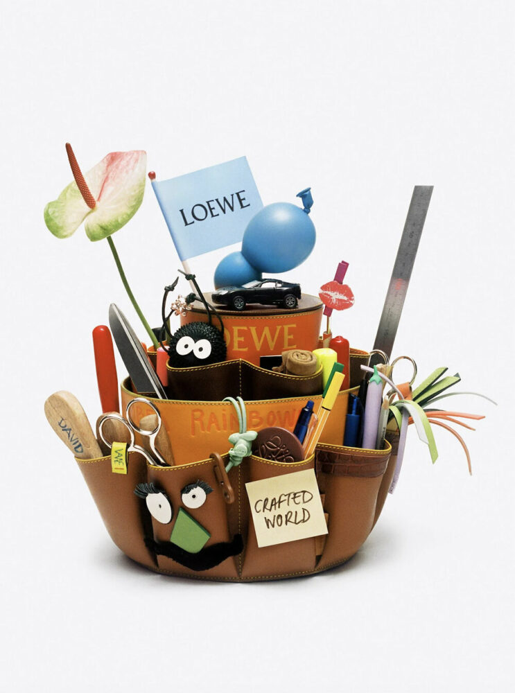 LOEWE honors spanish heritage with 'crafted world' show in shanghai