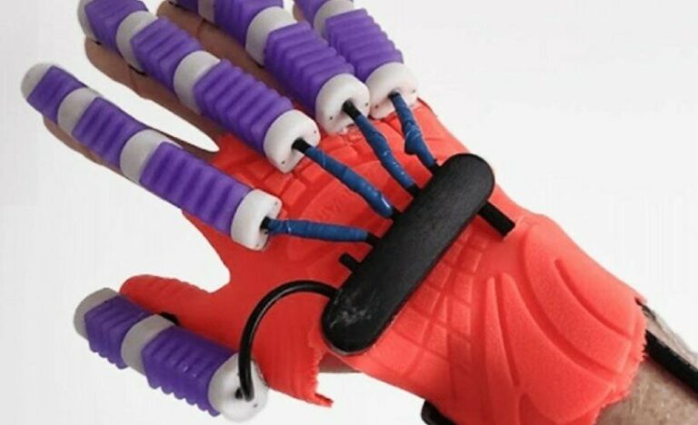 pneumatic robotic glove aids training for hand disability recovery