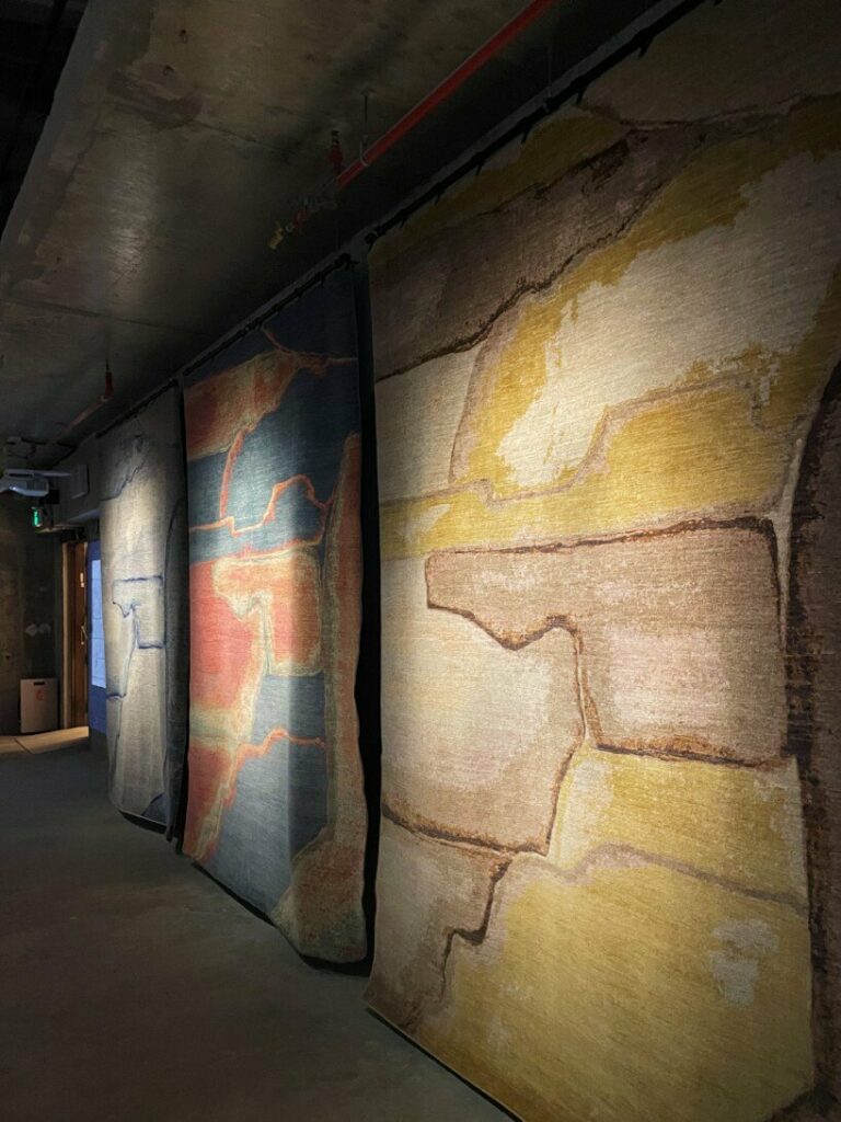 weaving poems honors women carpet artisans of afghanistan at design doha