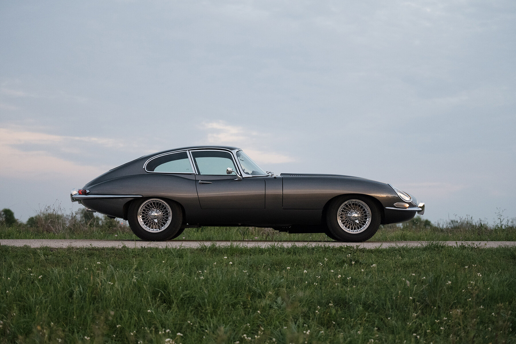 moment motor reveals rare, electrified 1966 series I jaguar e-type