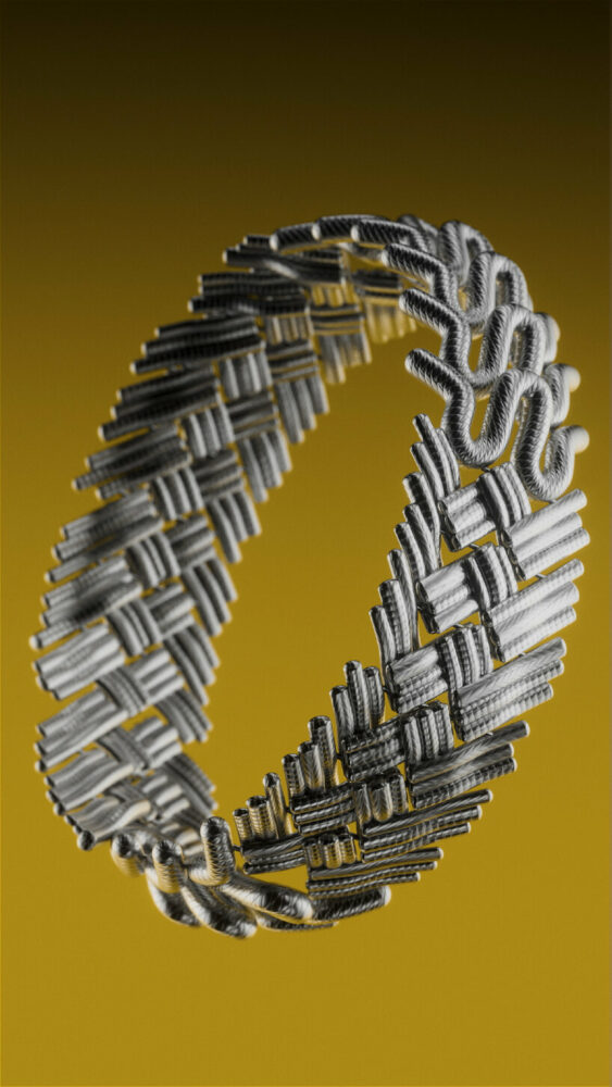 ECAL and alloyed turn lasered titanium into 3D printed watch straps at ...