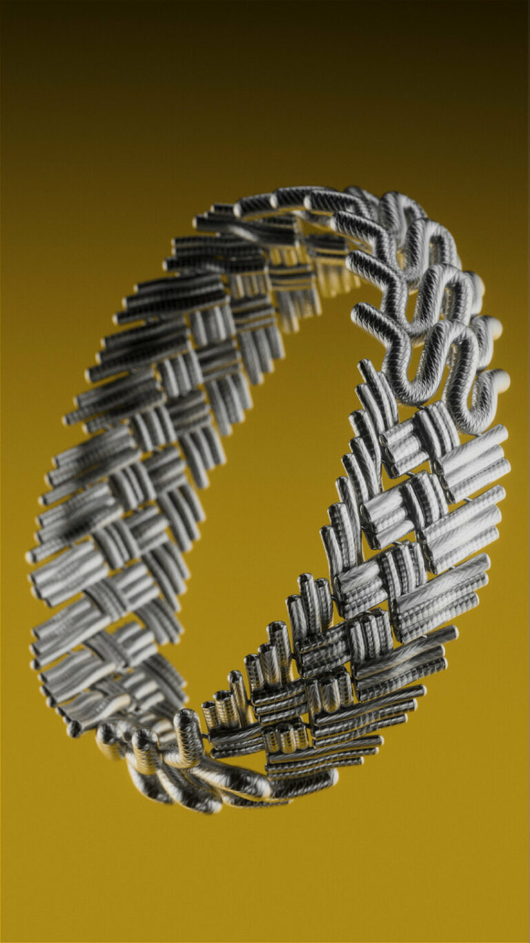 ECAL and alloyed turn lasered titanium into 3D printed watch straps at ...