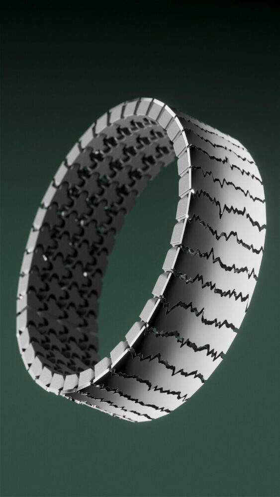 ECAL and alloyed turn lasered titanium into 3D printed watch straps at ...