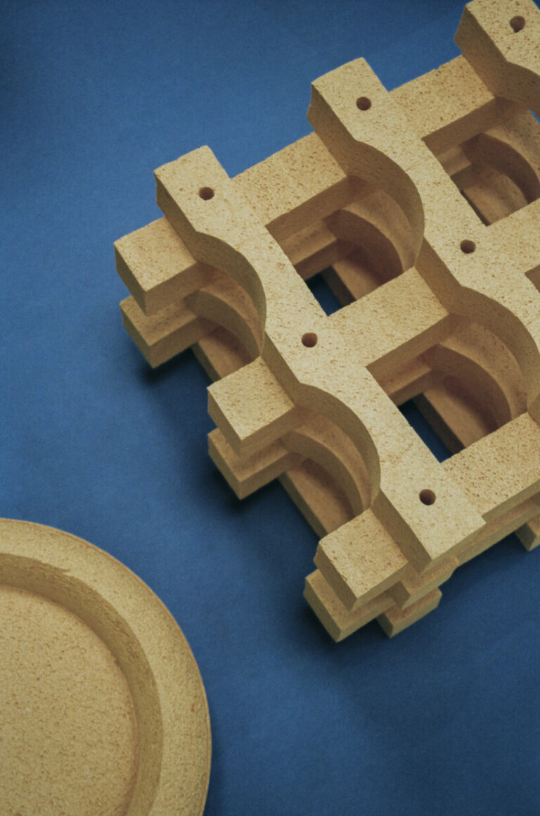 ECAL’s compressed furniture made from biodegradable sponge grows when ...