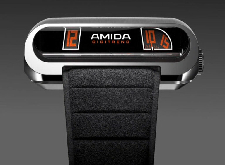 AMIDA’s digitrend watch makes futuristic comeback years after it was first unveiled in 1970s