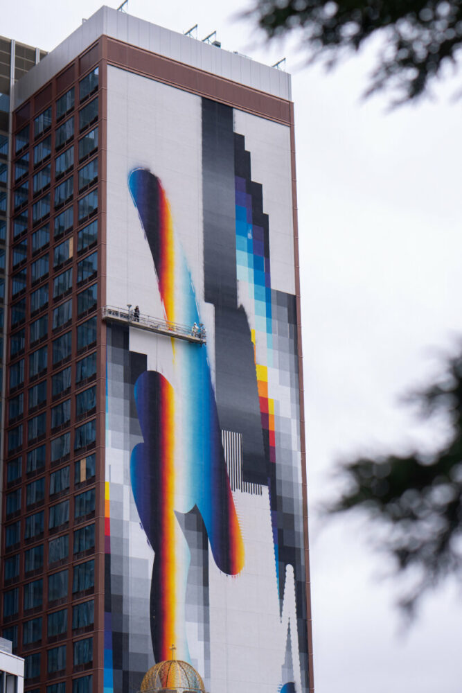 felipe pantone’s ‘OPTICHROMIE for jersey city’ marks his largest ...