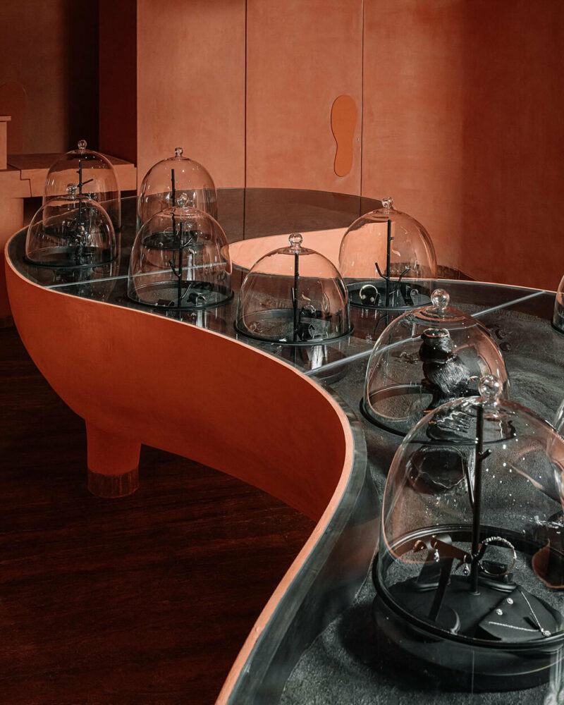 museLAB's fortune farm store is a voluptuous terracotta landscape