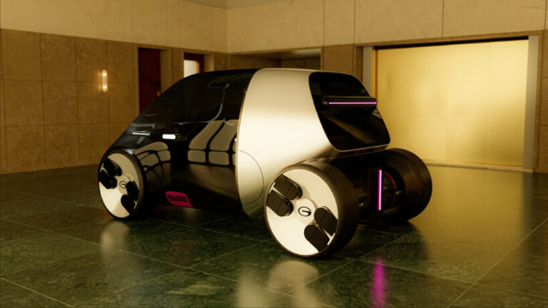 GAC presents 3 new city cars with glass shell, adaptive trunk and ...