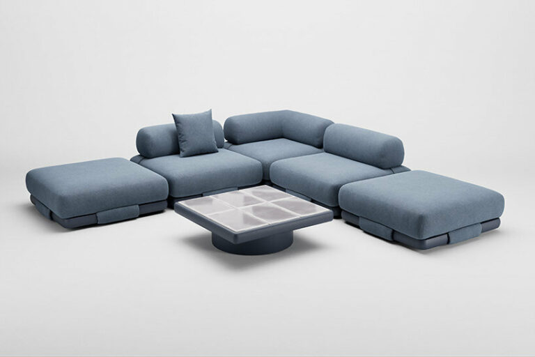 patricia urquiola's modular sofa 'insula' for kettal