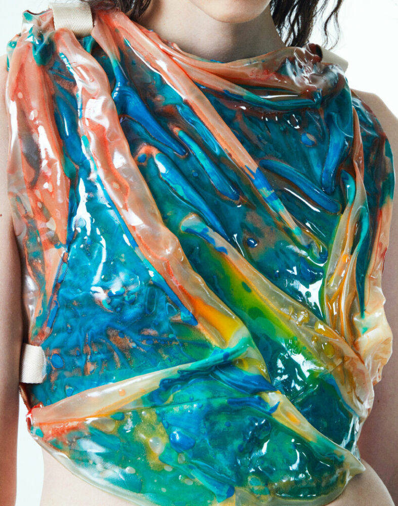kim mesches’ color-changing resin tops and dresses shift with heat ...
