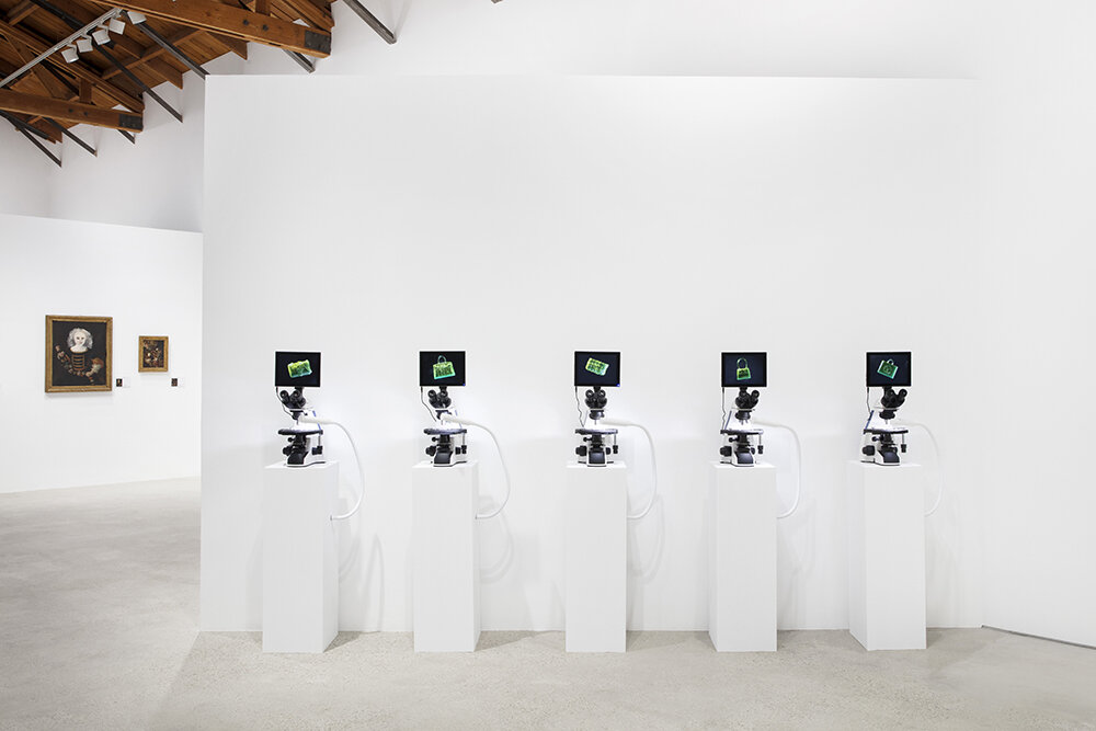 MSCHF art 2 show stages micro handbags and junked PT cruiser