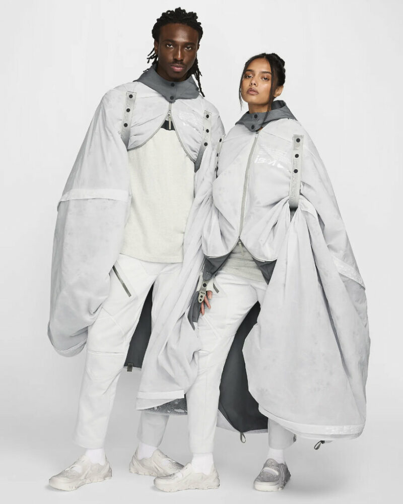 NIKE ISPA's latest poncho can morph into a sunshade or tent