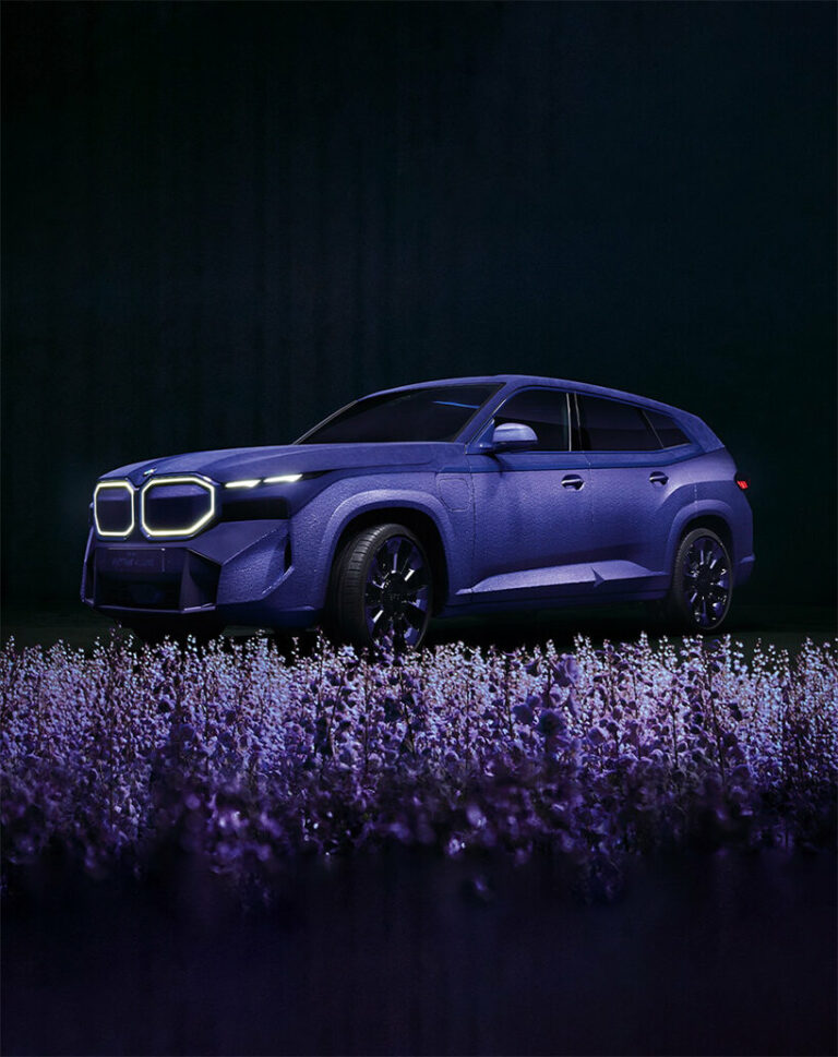 for naomi campbell, BMW releases the XM covered in sequins and velvet