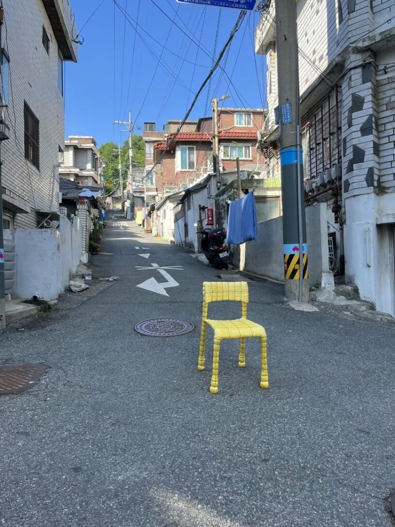 traditional korean reed broom becomes yellow woven furniture in do hyun ...