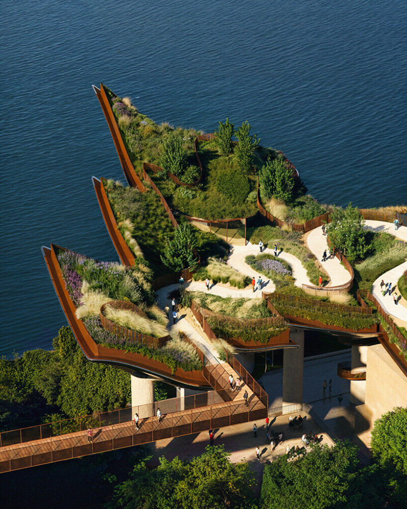 heatherwick studio's winning nodeul island design is a sound-inspired ...