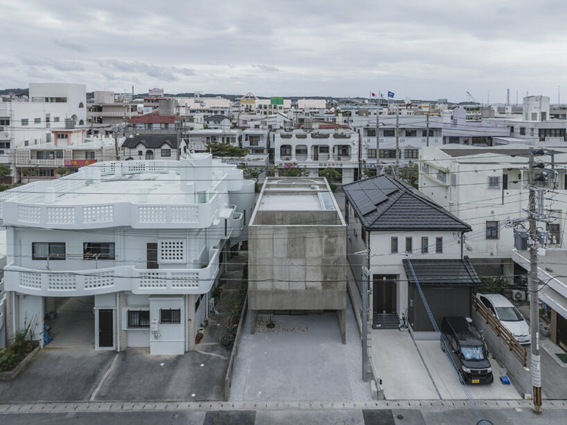 studio cochi architects' house in nishizaki is a windowless concrete block