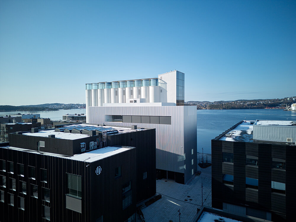 kunstsilo opens in southern norway as a converted grain silo