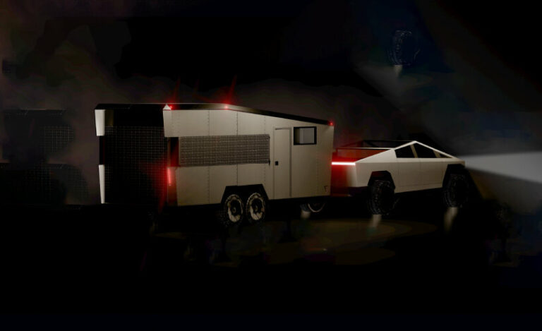 living vehicle introduces cybertrailer, a solar-powered electric RV ...