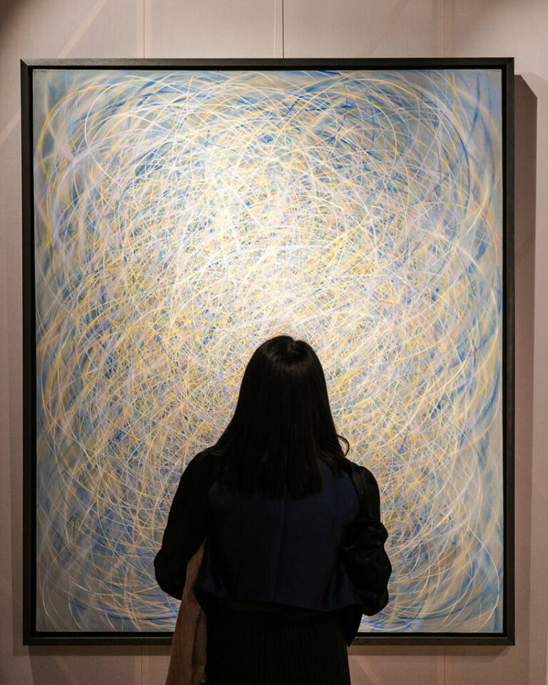 shane guffogg's synesthesia transforms paintings into music at venice ...