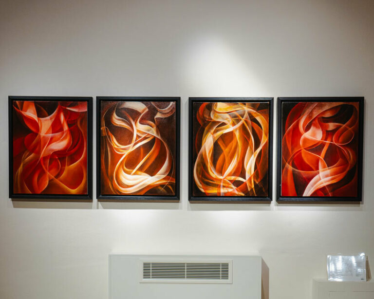 shane guffogg's synesthesia transforms paintings into music at venice ...