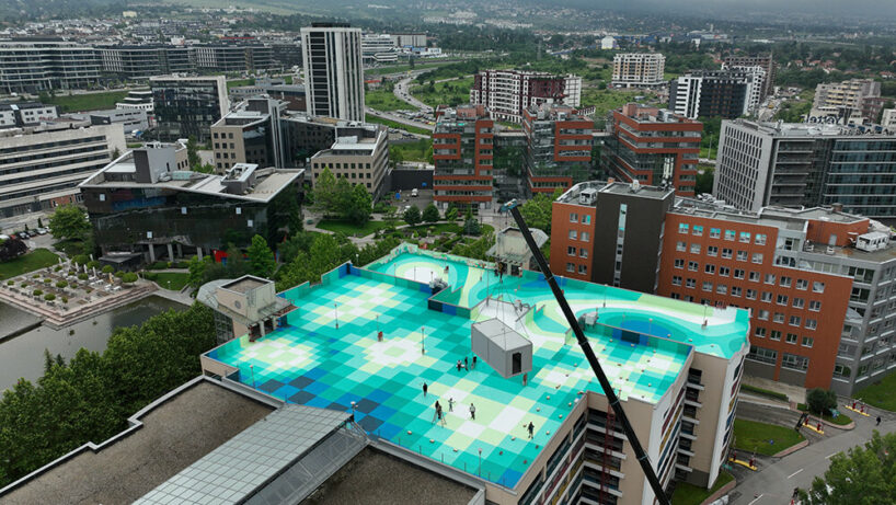 concrete to culture takes over rooftop with largest graffiti in bulgaria