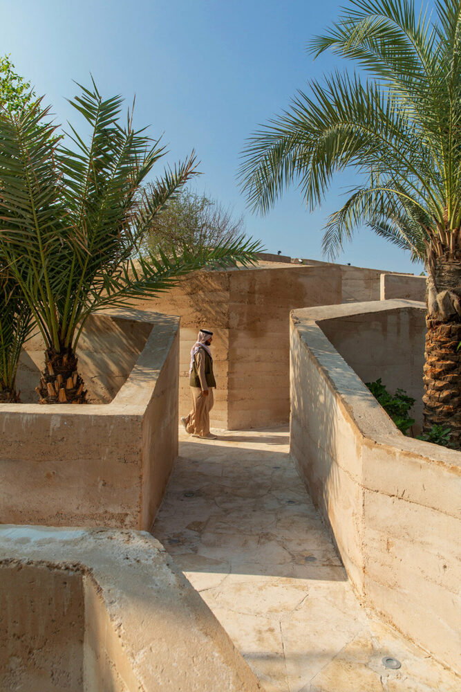 BIG sculpts rammed earth UAE pavilion at doha's international ...