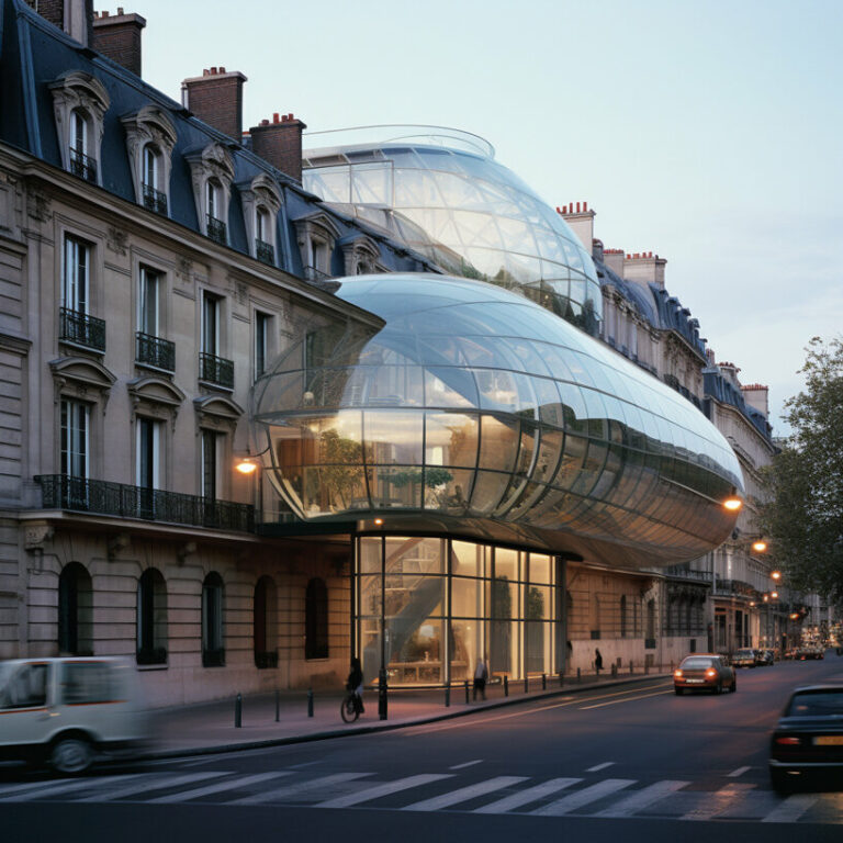 yang fei critiques facadism in parisian townhouse renovations through his midjourney study