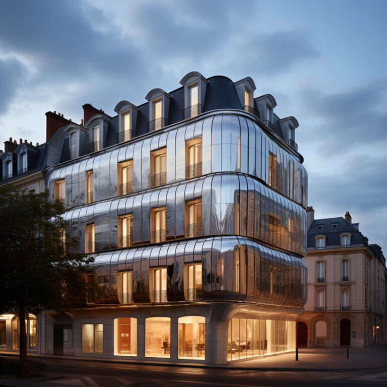 yang fei critiques facadism in parisian townhouse renovations through his midjourney study