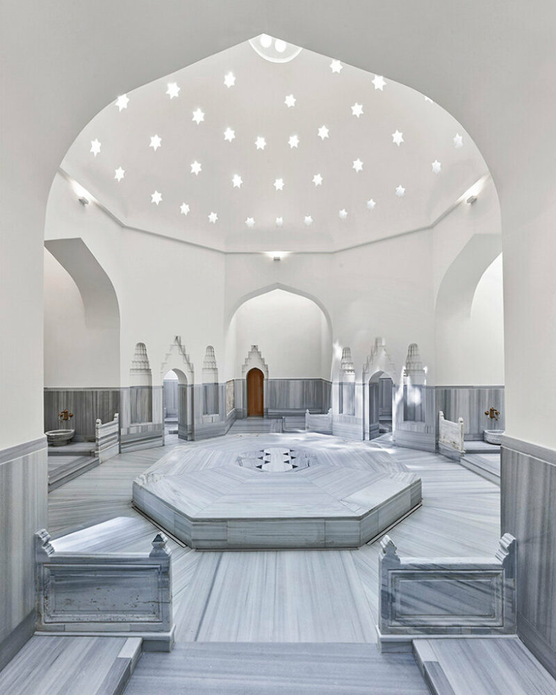 16th-century turkish bathhouse renovation brings modern design and ...