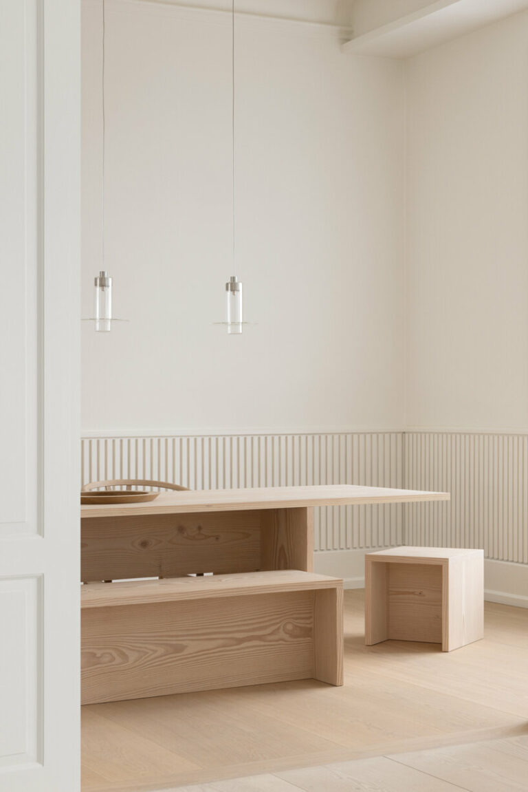 john pawson redesigns dinesen's copenhagen showroom launched at 3daysofdesign