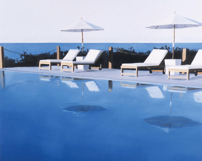 the FLAG art foundation's 'the swimmer' shows artistic reflections on ...