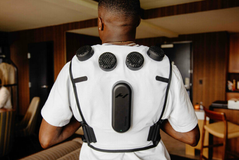 NIKE and hyperice’s boots and vest massage athletes' feet and keep ...