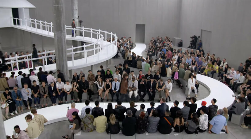 the real and imaginary unfold at the prada SS25 menswear show