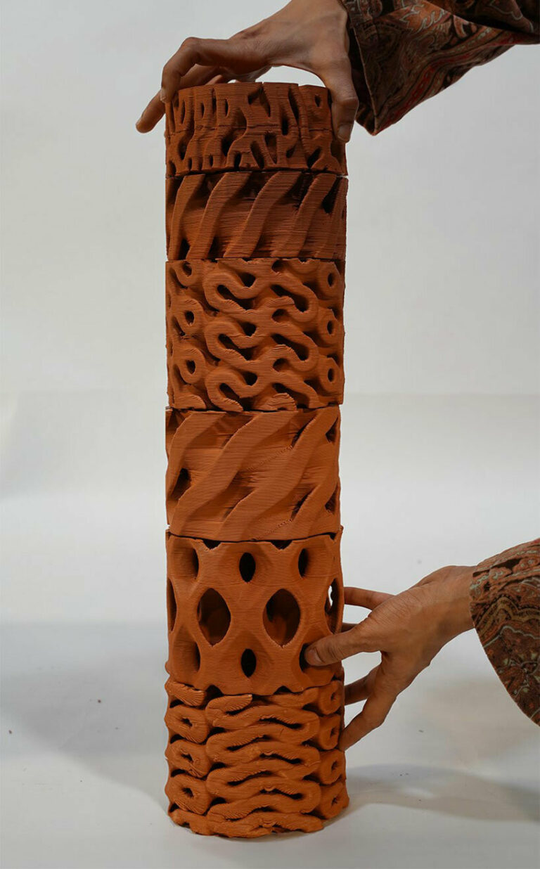 bartlett student draws from termite mounds to form 3D printed cooling ...