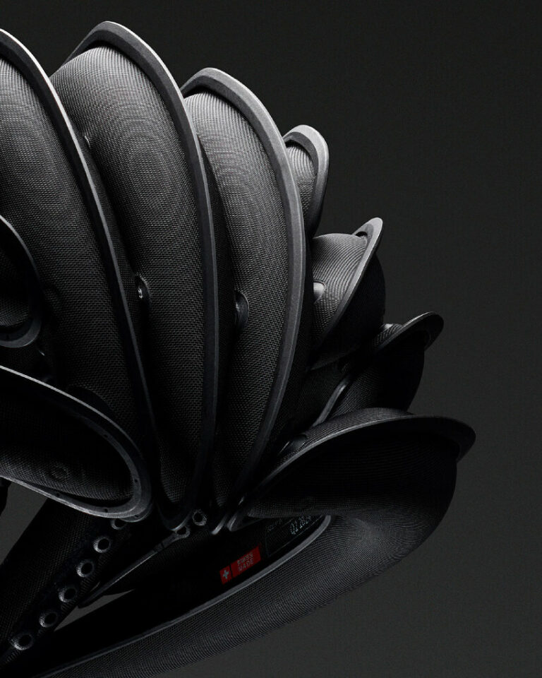 inflatable and collapsible micro bike helmet folds into a size that’s ...