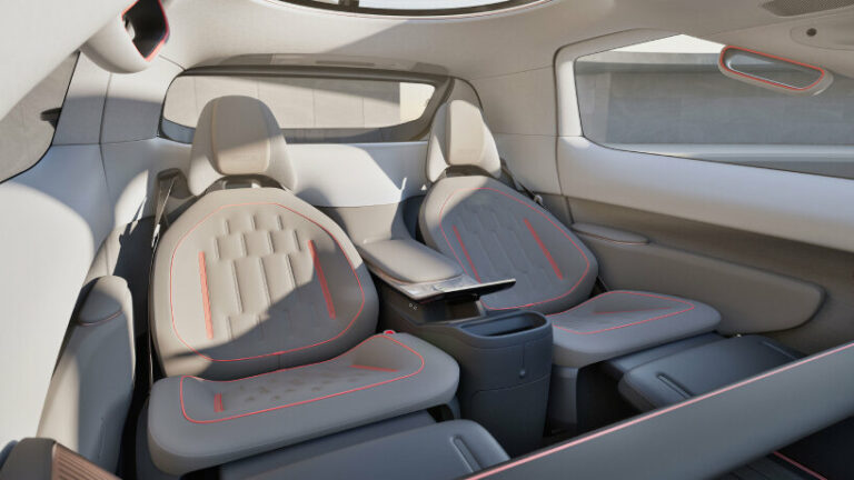 verne’s autonomous electric taxi picks up commuters on its own when ...