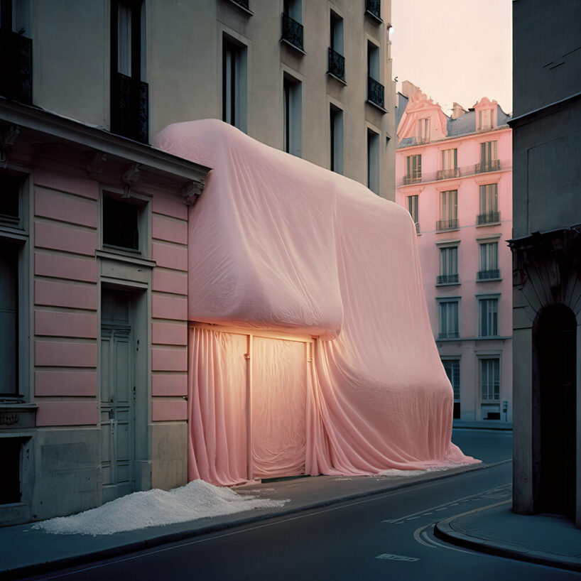 how andrés reisinger brought his 'take over' series to the physical realm