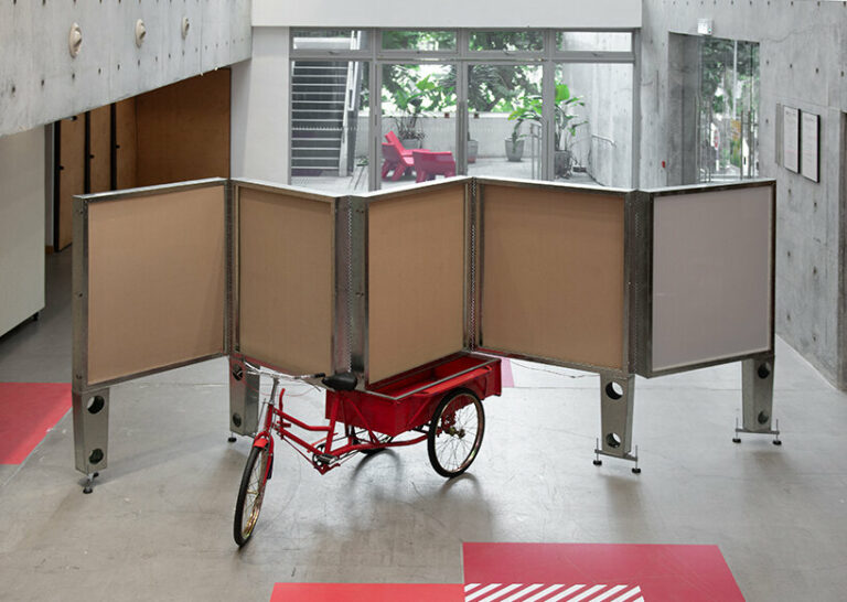 galvanized utilitarian tricycles by CUHK bring traditional chinese ...