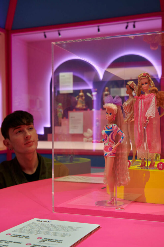 london's design museum celebrates 65 years of barbie with vibrant pink ...