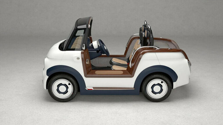 the tiny fiat topolino gets a beachy makeover by castagna milano