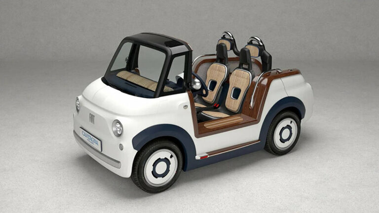 the tiny fiat topolino gets a beachy makeover by castagna milano
