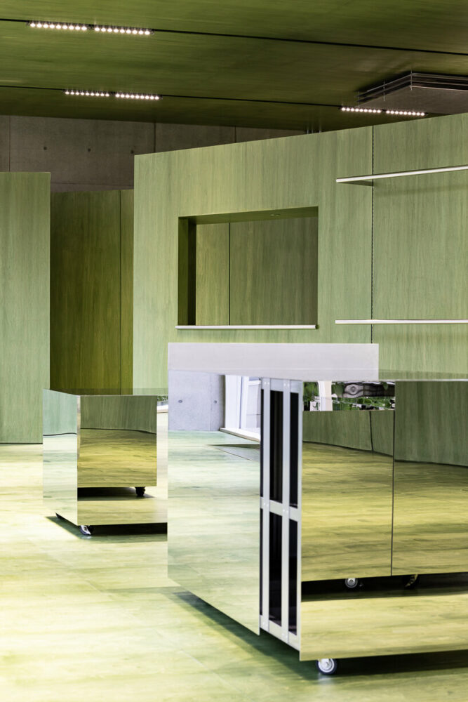 verdant green store introduces nature-infused shopping in tokyo