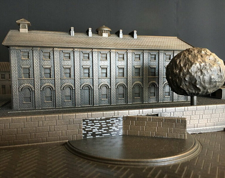 iconic sydney buildings come to life as brass-clad tactile maps by axolotl