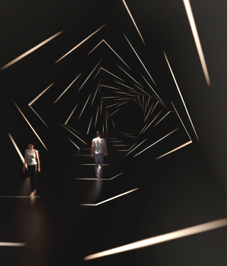 iguzzini ignites emotion & interaction with trick em’s lighting effects