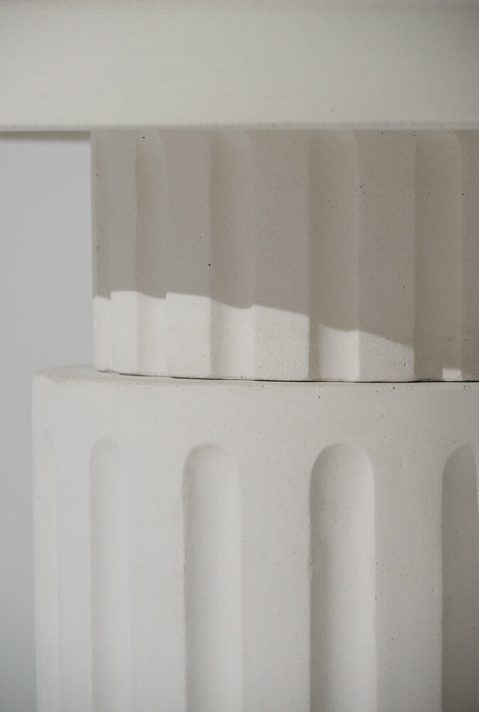 drawing from ancient greece, saint of athens fits column fragment in ...