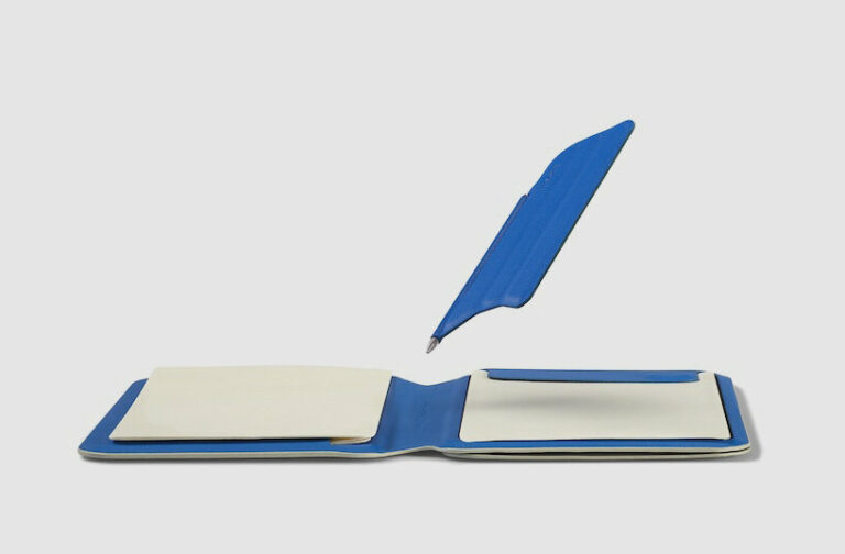 combining a notepad and a foldable pen, snap flow is your origami ...