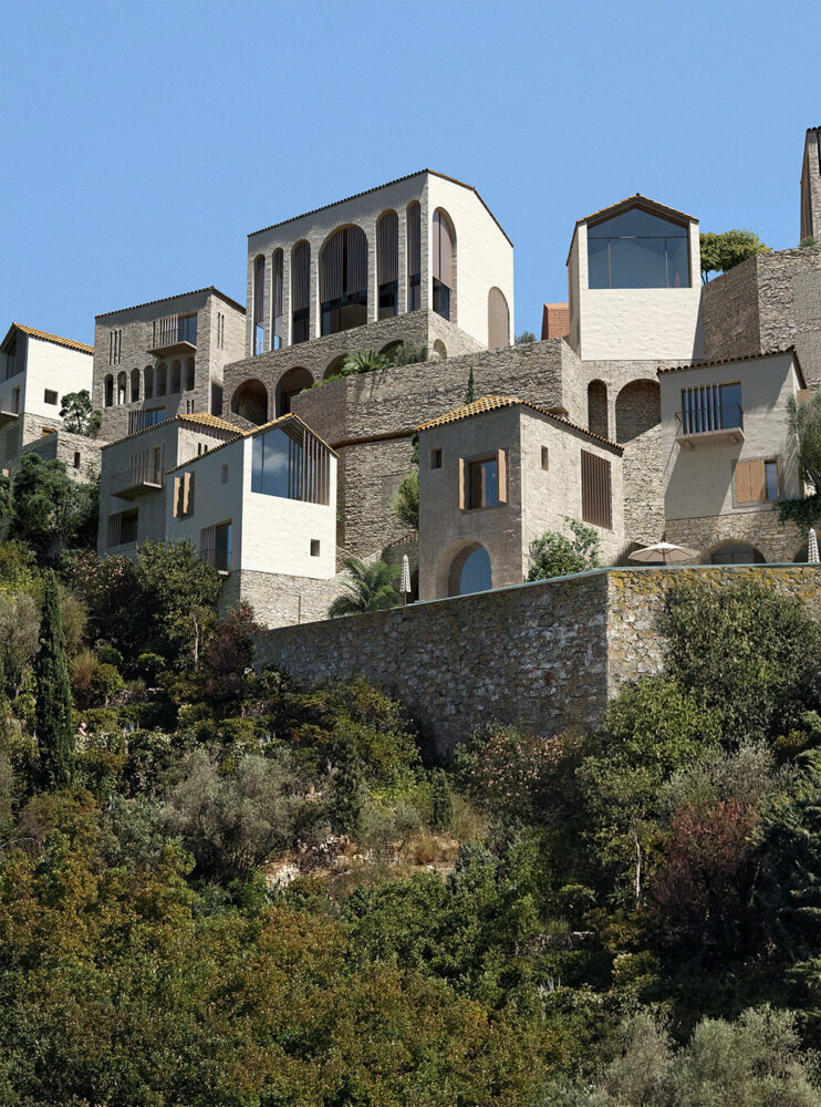 panorama hilltop retreat by oppenheim architecture honors the ...