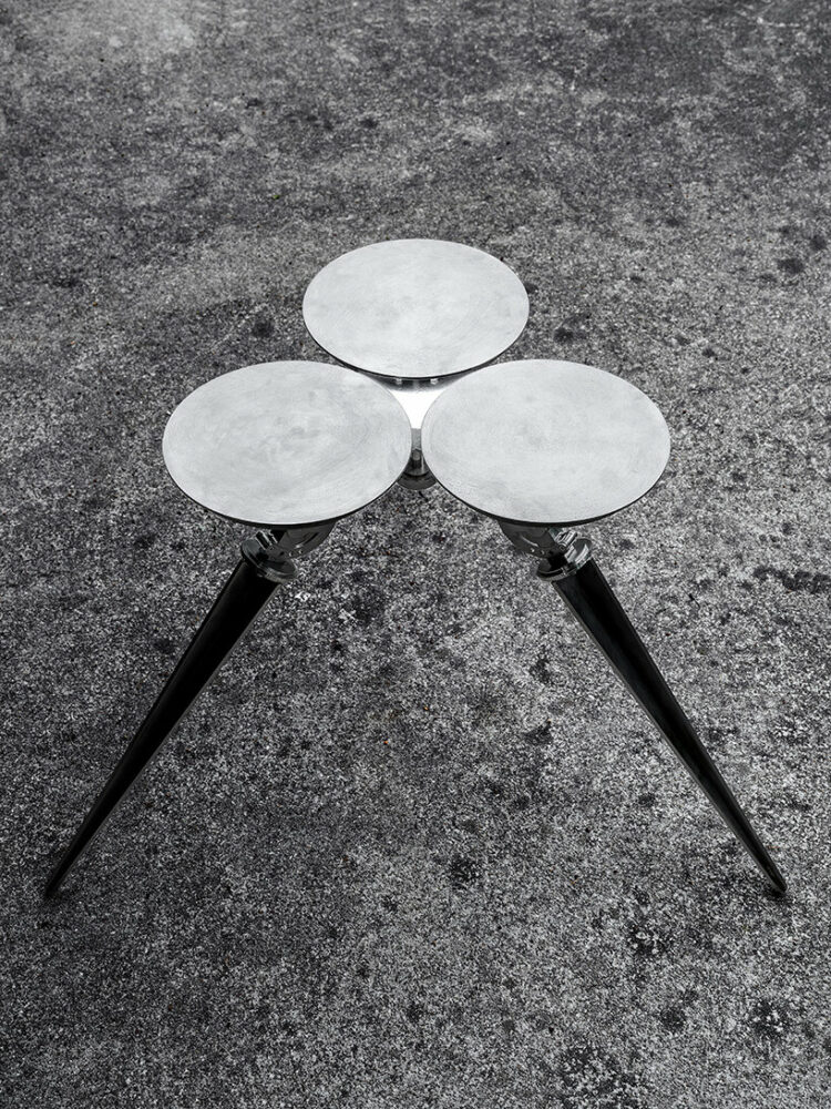 terrain-adaptive cone stool by sukchulmok studio reinterprets common ...