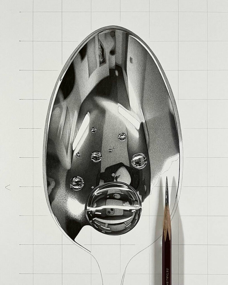 japanese artist creates intricate hyper-realistic pencil drawings of ...