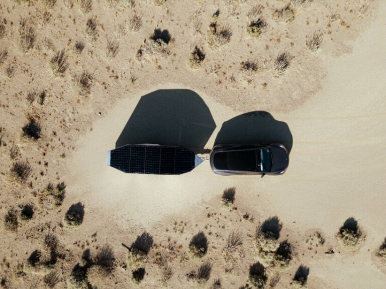 polydrops launches P21, an electric mobile home with solar panels